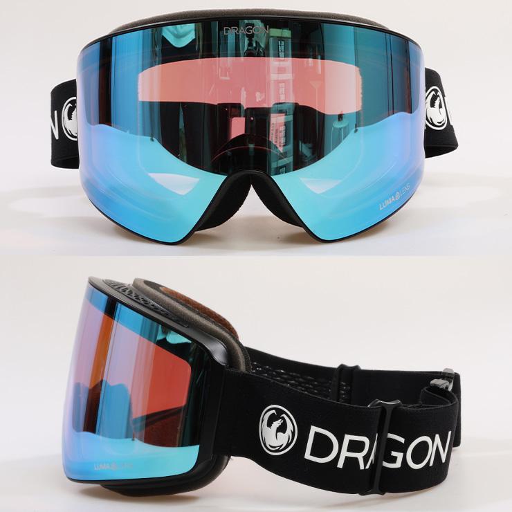 ドラゴン 2024 DRAGON スノーボード ゴーグル PXV カラー: PREMIUM BLACK ジャパンレンズ LUMALENS J.BLUESTEEL ION スキー : スノー ...