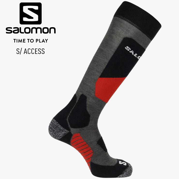 SALOMON サロモン S/ ACCESS アクセス ソックス 靴下 スノーボード スキー : スノータウン Yahoo!店 - 通販 - Yahoo!ショッピング