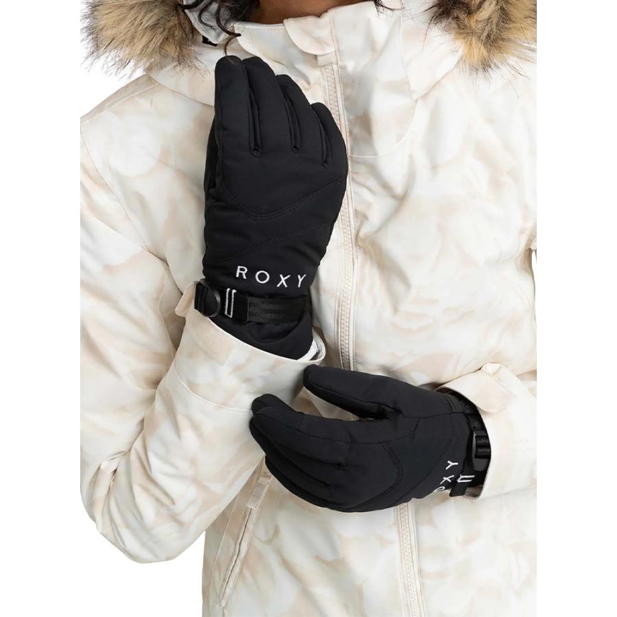 正規品 24-25 ロキシー ROXY JETTY SOLID GLOVES ジェッティソリッドグローブ スノーボードグローブ 防寒 スノボーグローブ レディース - スポーツ