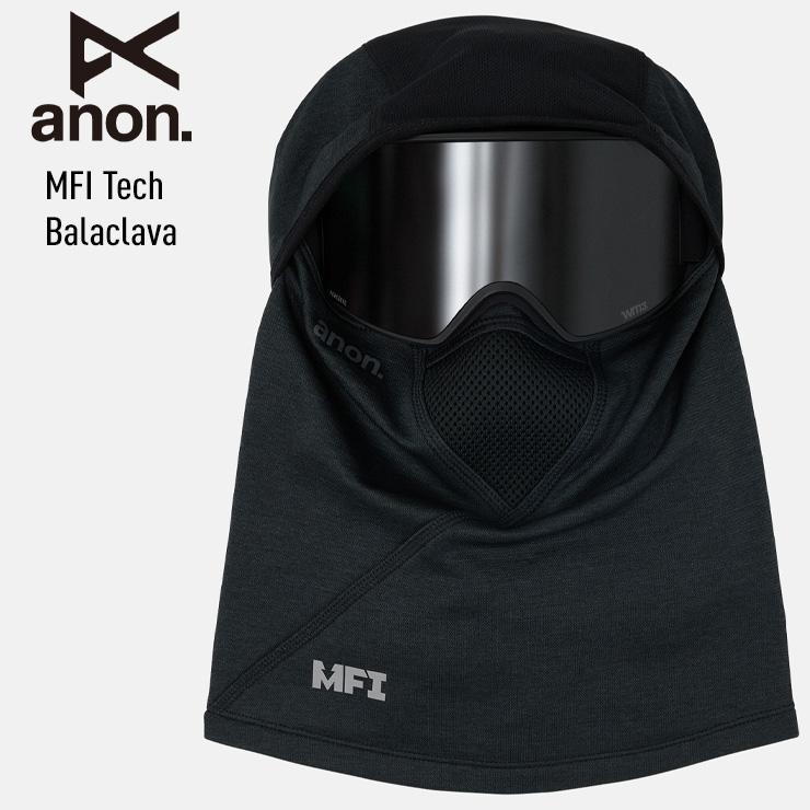 BURTON 正規品 2026 anon アノン MFI Tech Balaclava テック バラクラバ フェイスマスク 防寒 ネック ...