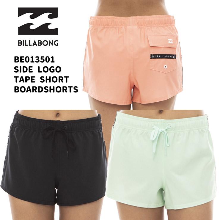 BILLABONG ビラボン レディース SIDE LOGO TAPE SHORT BOARDSHORTS ボードショーツ サーフトランクス ...