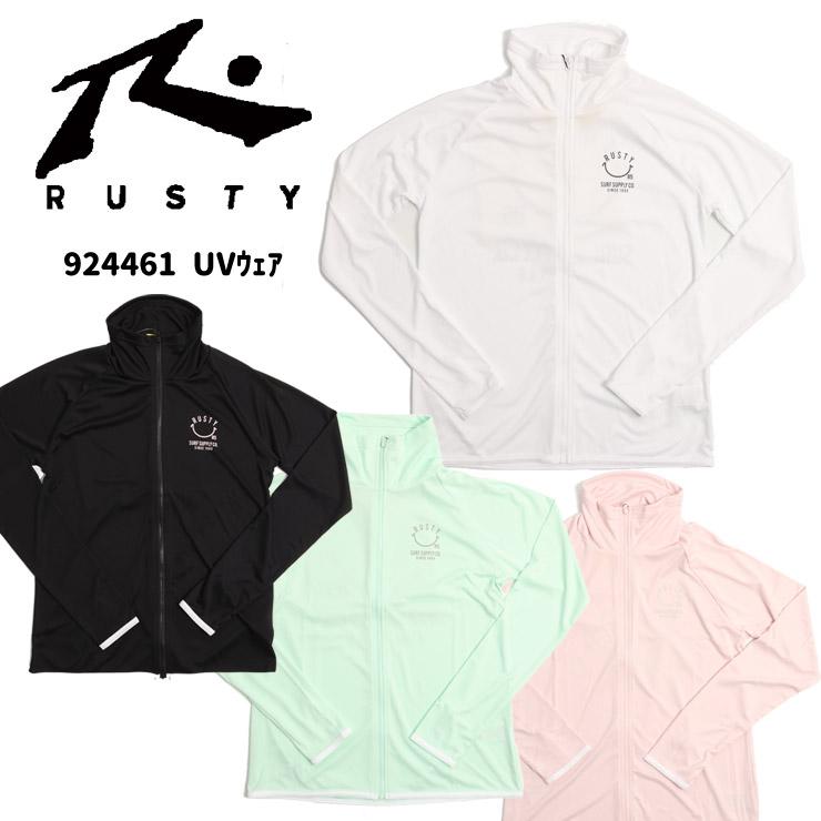 RUSTY ラスティー レディース スムース スマイル立ち襟 ラッシュガード 924461 2024年春夏モデル : スノータウン Yahoo!店 - 通販 - Yahoo!ショッピング