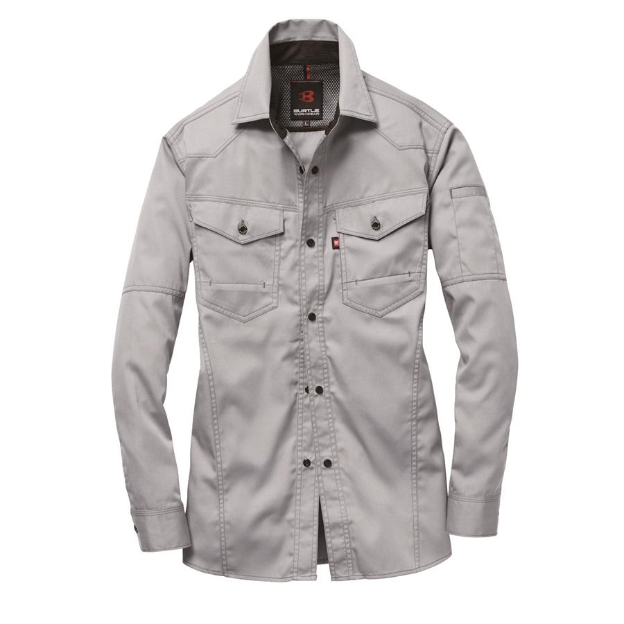 BURTLE 4L 1515 長袖シャツ ユニセックス 作業服 オールシーズン 帯電防止 制電ケア 耐久性 作業着 ワークウェア バートル : Snup WK スナップワーカー - 通販 ...