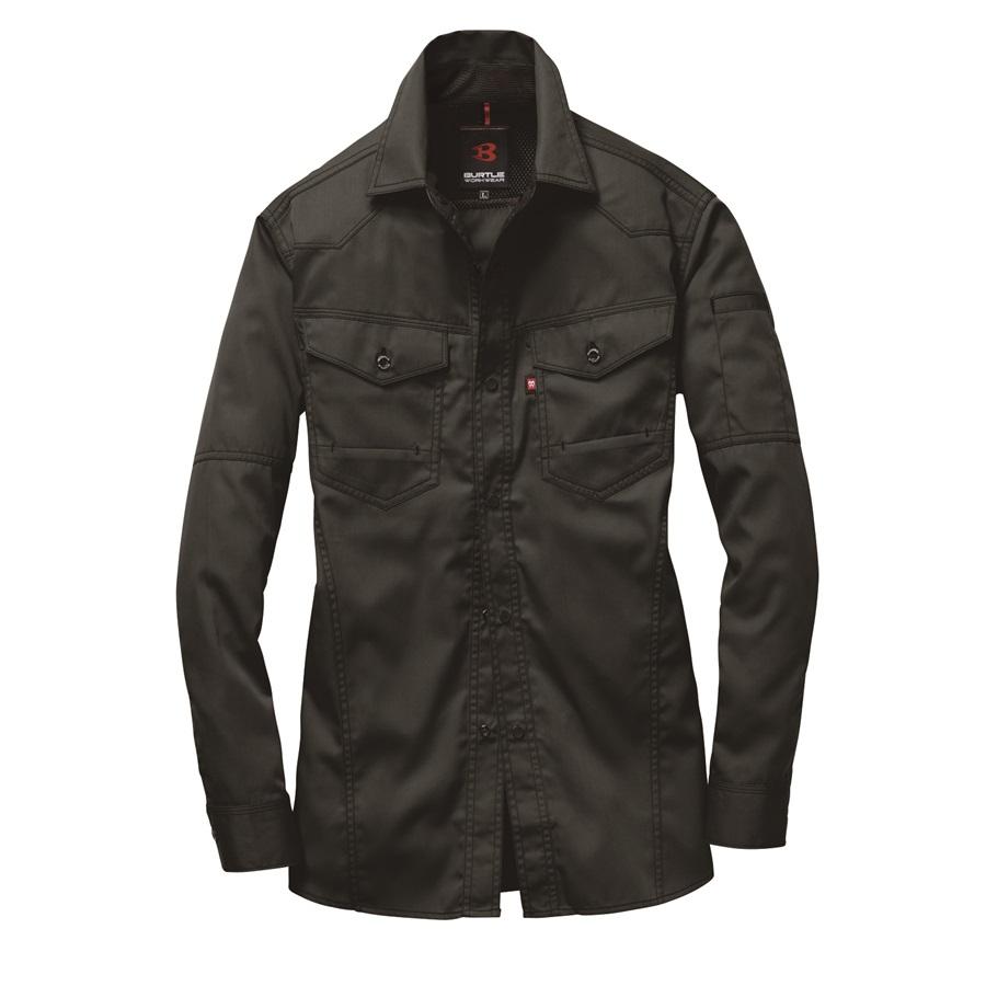 BURTLE 4L 1515 長袖シャツ ユニセックス 作業服 オールシーズン 帯電防止 制電ケア 耐久性 作業着 ワークウェア バートル : Snup WK スナップワーカー - 通販 ...