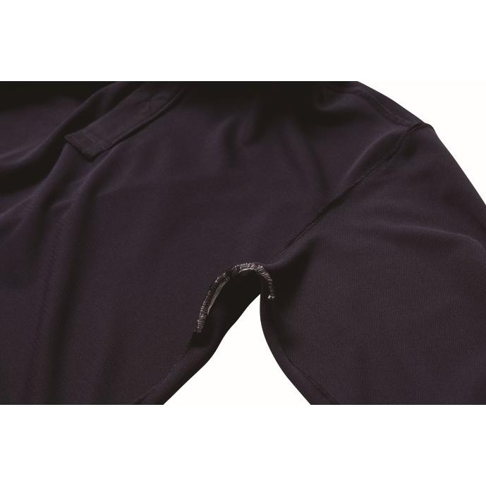 3XL 165 長袖ポロシャツ BURTLE 作業服 バートル ユニセックス ポリエステル100％ 消臭 吸汗速乾 UVカット ストレッチ 襟付き ニット 作業着 オールシーズン ...