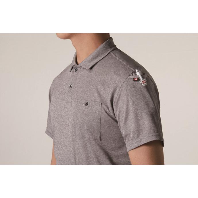 BURTLE 3XL 167 半袖ポロシャツ 作業服 バートル ユニセックス ポリエステル100％ 消臭 吸汗速乾 UVカット ストレッチ 襟付き ニット 作業着 オールシーズン : Snup ...