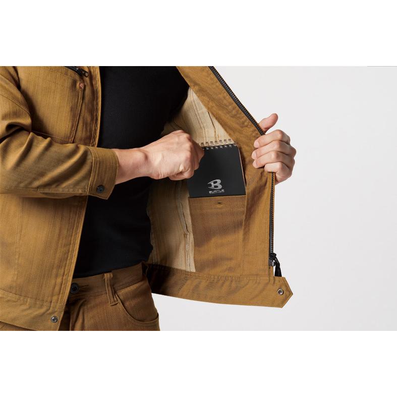 3L 作業服 BURTLE バートル ジャケット 1801 ユニセックス ストレッチ 作業着 ワークウェア ブルゾン ジャンパー オールシーズン 年間物 通年商品 :burtle-1801 ...