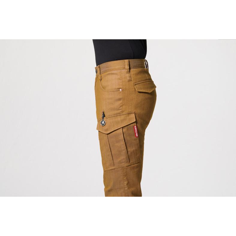 3L 1802 カーゴパンツ BURTLE 作業服 ユニセックス ストレッチ 制電ケア 作業着 ワークウェア 作業ズボン ワークパンツ オールシーズン バートル :burtle-1802-3L ...