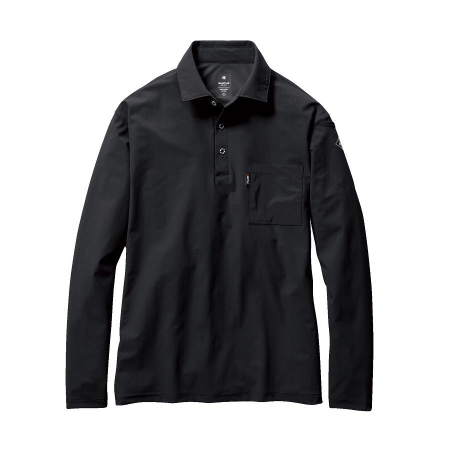 BURTLE 3XL 235 長袖シャツ 作業服 夏用 バートル ユニセックス 防臭 吸汗速乾 接触冷感 UVカット ストレッチ ポロシャツ 襟付き ニット 作業着 : Snup WK ...
