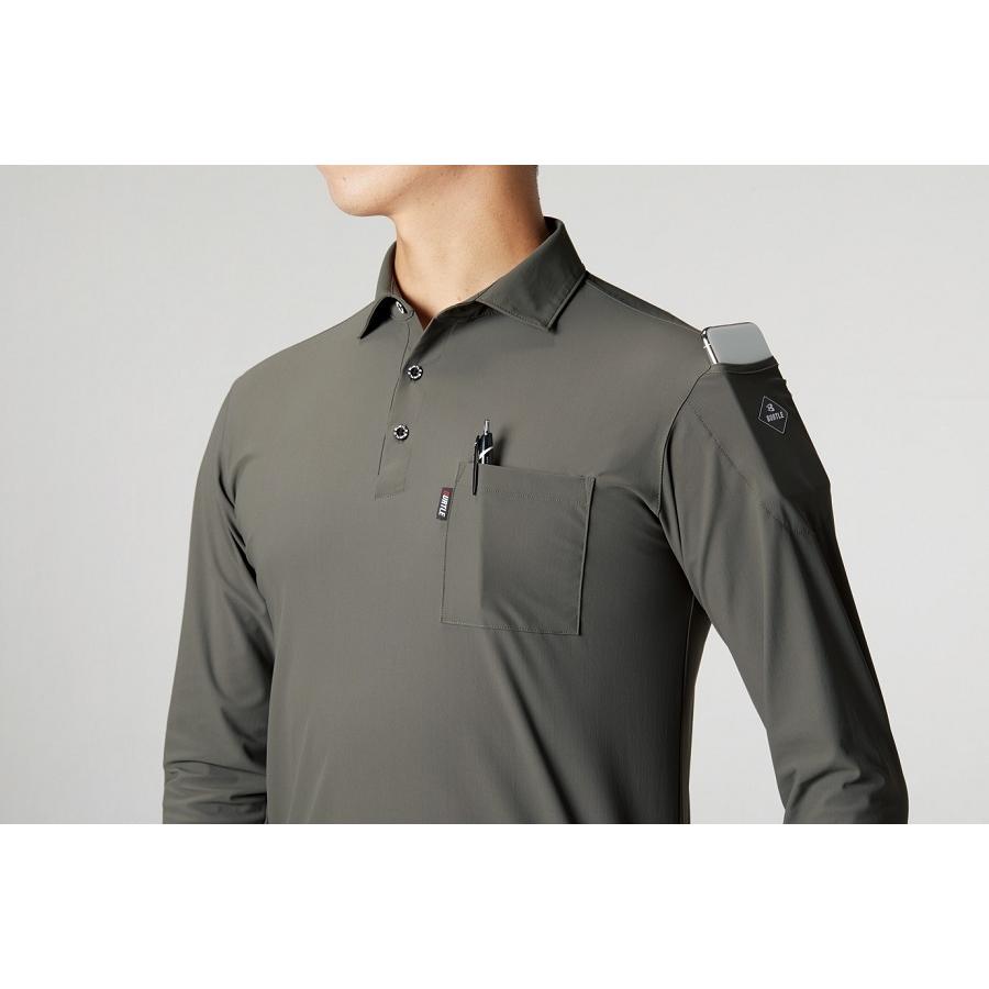 BURTLE S-XXL 237 半袖シャツ 作業服 夏用 バートル ユニセックス 防臭 吸汗速乾 接触冷感 UVカット ストレッチ ポロシャツ 襟付き ニット 作業着 : Snup WK ...