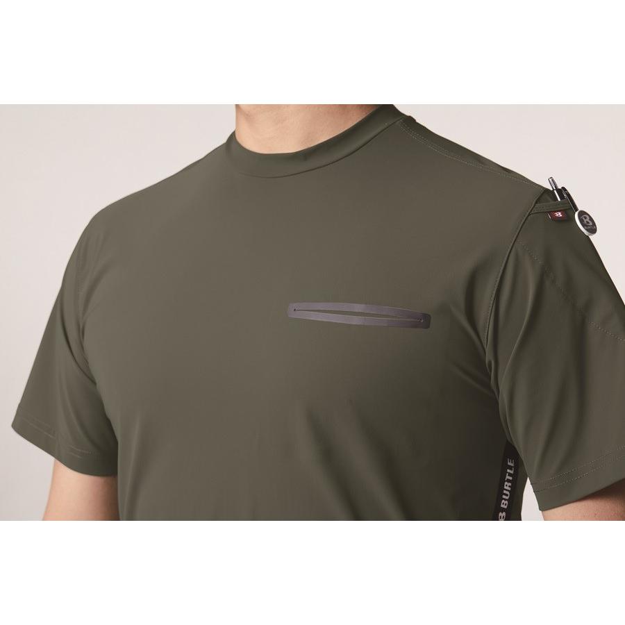 BURTLE S-XXL 247 ショートTシャツ 作業服 夏用 ユニセックス 半袖Tシャツ 軽量 ストレッチ 吸汗速乾 接触冷感 UVカット 消臭 作業着 バートル 交換返品不可商品 ...