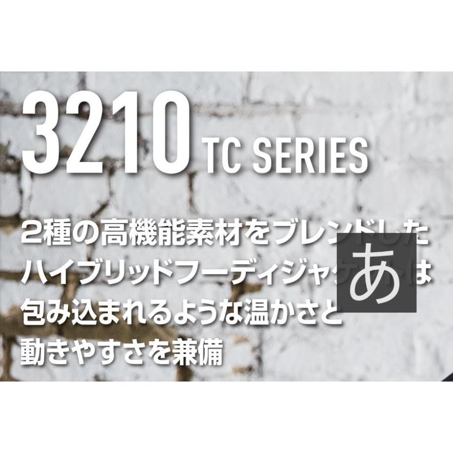 BURTLE S-XL 3210 防風フーディジャケット 防寒着 作業服 バートル THERMOCRAFT ユニセックス ストレッチ 撥水 防水 保温 サーモクラフト電熱パッド対応 ...