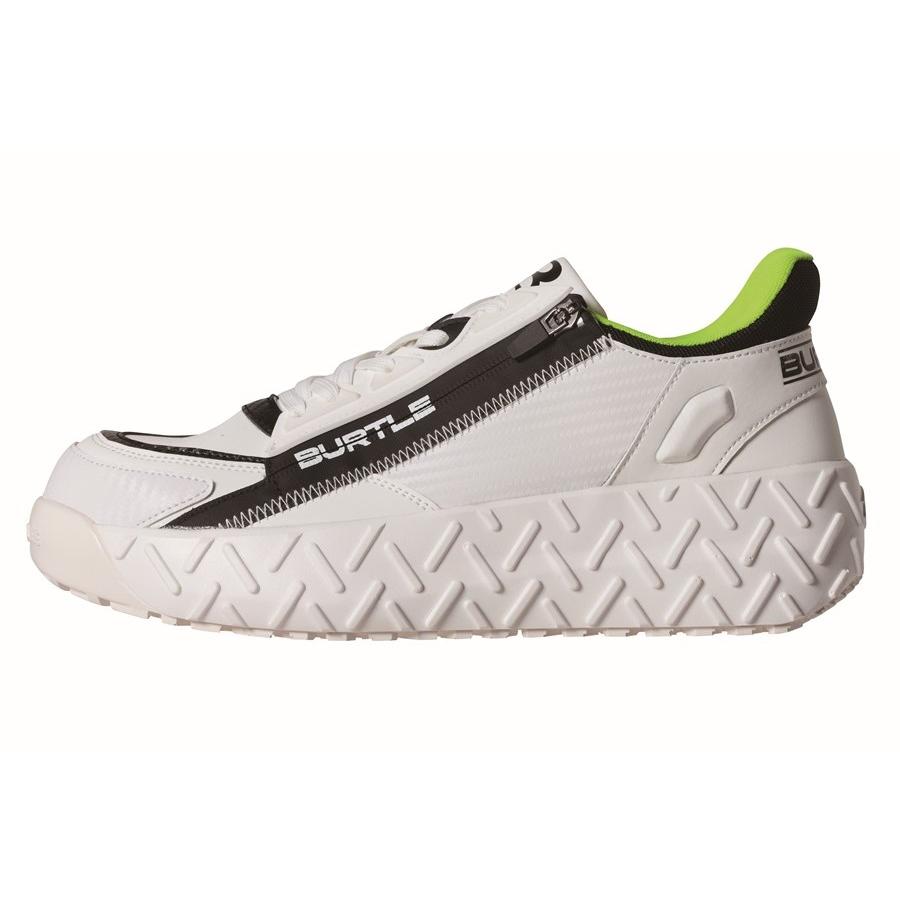 BURTLE XS-XL 3301 セーフティスニーカー ユニセックス 安全靴 耐滑 耐油 鋼製先芯 セーフティシューズ 作業靴 レディース対応 ワークシューズ バートル : Snup WK ...