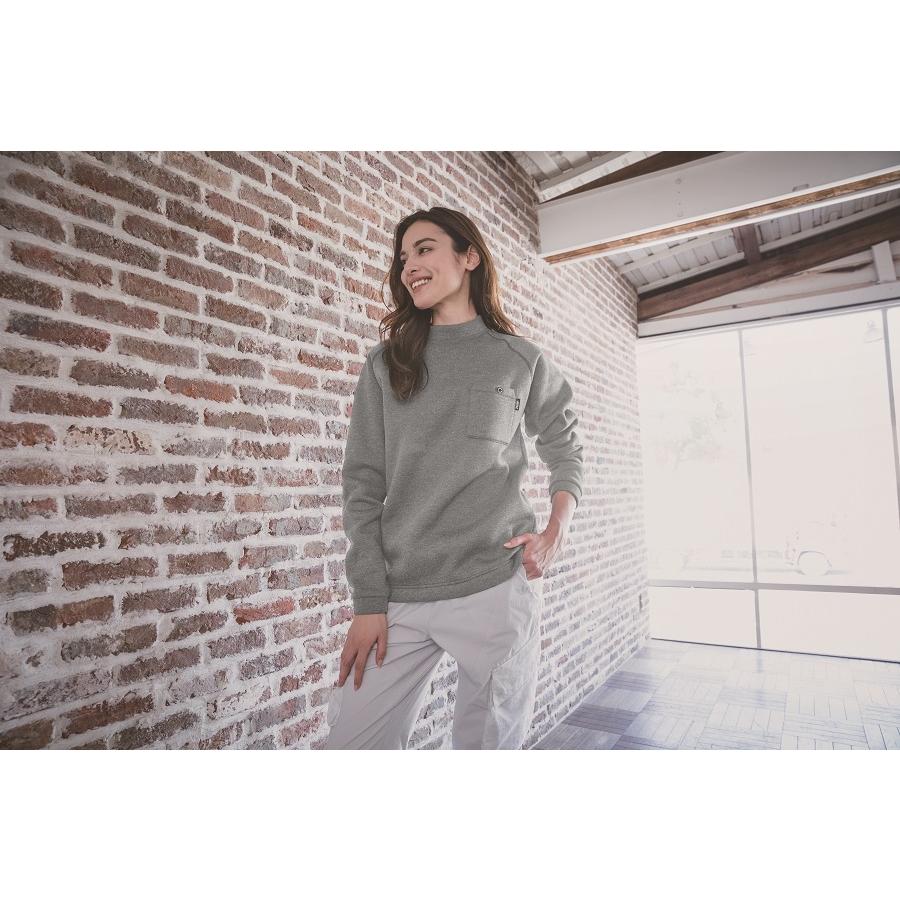 BURTLE S-XXL 4093 モックネックホットTシャツ ユニセックス 防寒 作業服 バートル 裏起毛 制電 消臭 吸汗速乾 ストレッチ 肌着 インナー 秋冬用 返品交換不可 ...