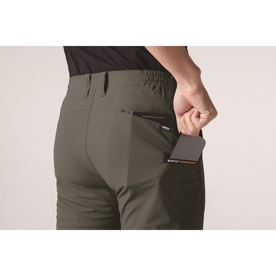 XXL 4099 ジョガーパンツ BURTLE ユニセックス 夏用 作業服 接触冷感 消臭 吸水速乾 通気性 UVカット 軽量 ストレッチ カーゴパンツ 作業ズボン バートル :burtle ...