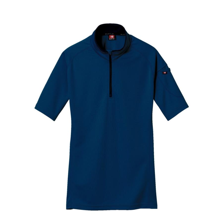 BURTLE 4L 作業服 バートル 半袖ジップシャツ 415 作業着 ポリエステル100％ 吸汗速乾 吸汗性 速乾性 ユニセックス ポロシャツ 襟付き オールシーズン 年間用 : Snup ...