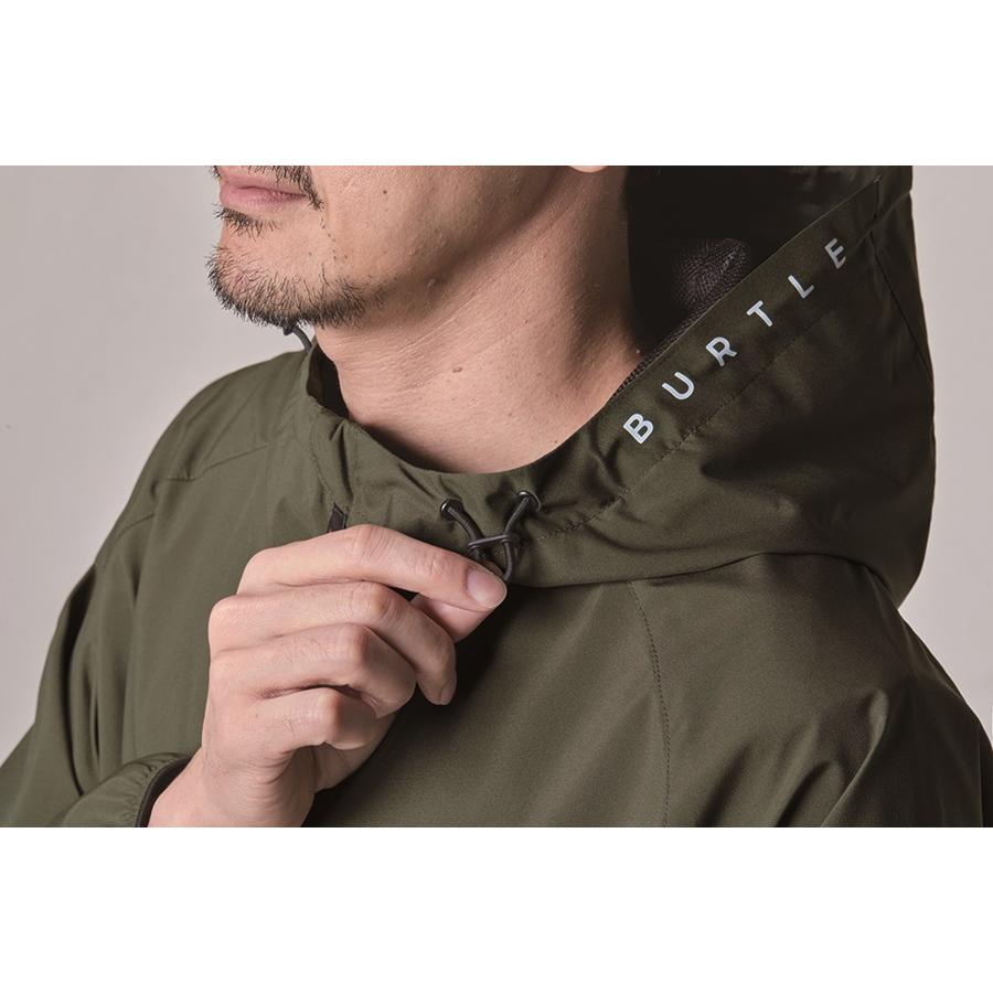 BURTLE XXL 480 フーディジャケット ユニセックス 防寒 強撥水性 防風性 ストレッチ 軽量 耐水圧5,000mm ジャンパー ブルゾン 防寒着 作業服 作業着 バートル ...