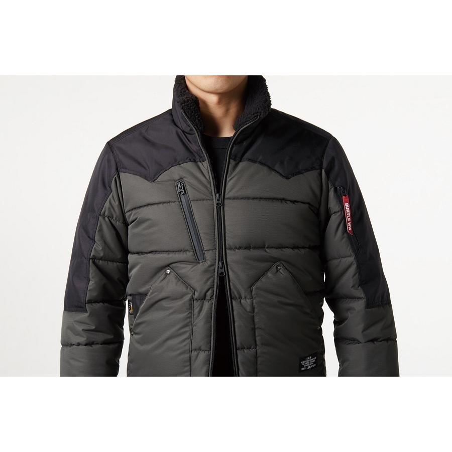 BURTLE 3XL 5020 防寒ジャケット 防寒着 作業服 バートル THERMOCRAFT ユニセックス 撥水 サーモクラフト 保温 電熱パッド バッテリー コーデュラ CORDURA ...