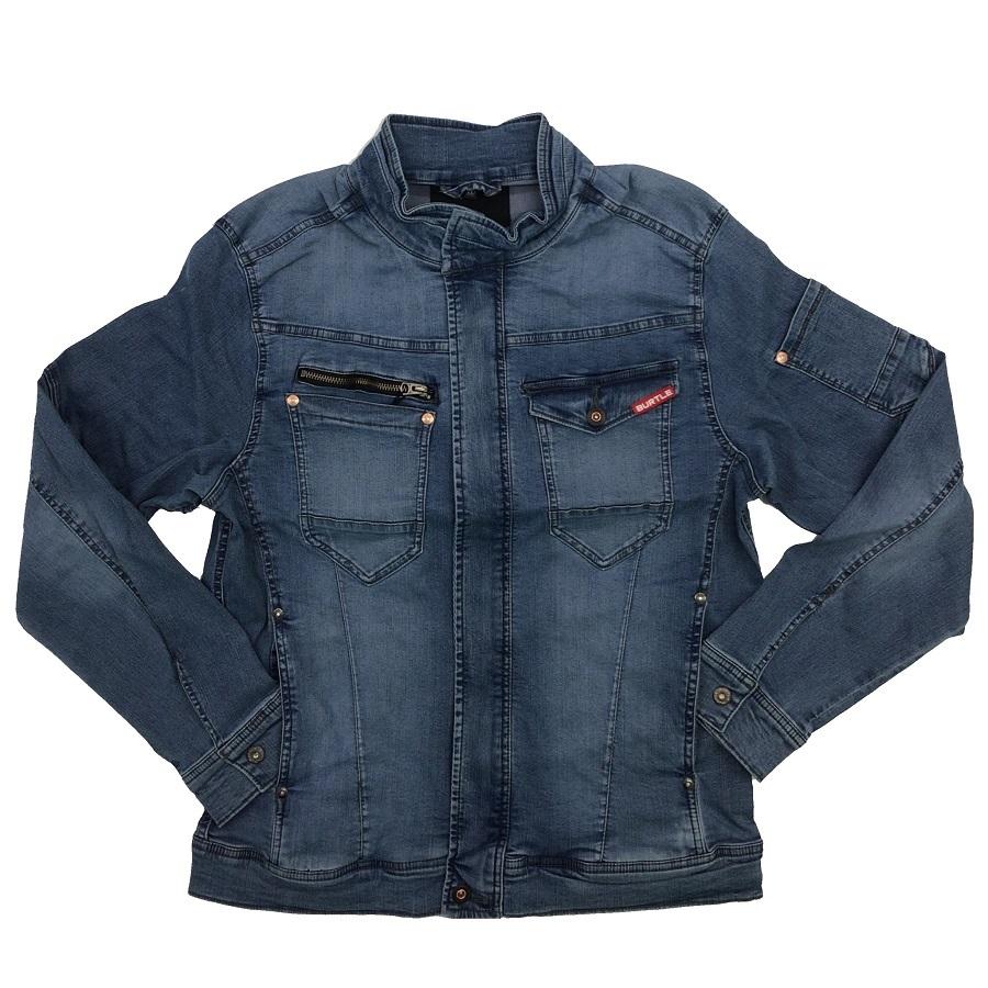 BURTLE O.L S-3L 591D ジャケット アウトレット 作業服 バートル ワークウェア 夏用 接触冷感 ストレッチ デニム 作業着 長袖 ブルゾン 返品交換不可商品 : Snup ...