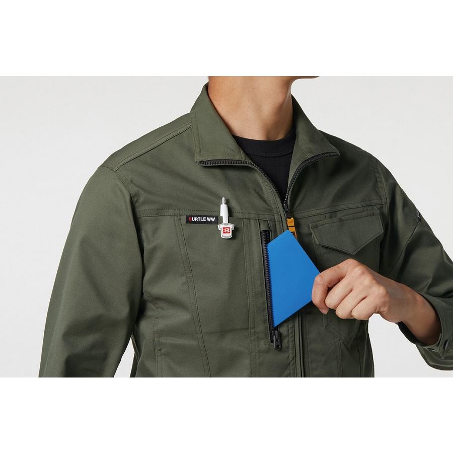 BURTLE S-LL 6201 ジャケット ユニセックス 作業服 バートル オールシーズン 制電ケア ストレッチ SDGs 作業着 長袖 ワークウェア ブルゾン : Snup WK スナップ ...