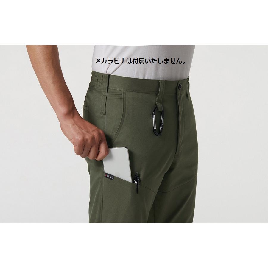 BURTLE 5L 6203 パンツ ユニセックス 作業服 バートル オールシーズン 制電ケア ストレッチ SDGs スラックス 作業着 作業ズボン ワークウェア ワークパンツ : Snup ...