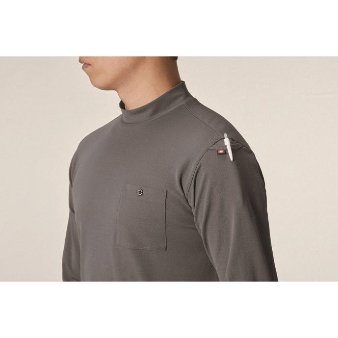 BURTLE SS-XXL 655 モックネックロングTシャツ 2023-24年モデル 作業服 バートル ユニセックス 吸汗速乾 消臭 ストレッチ 長袖 作業着 交換返品不可商品 : Snup ...