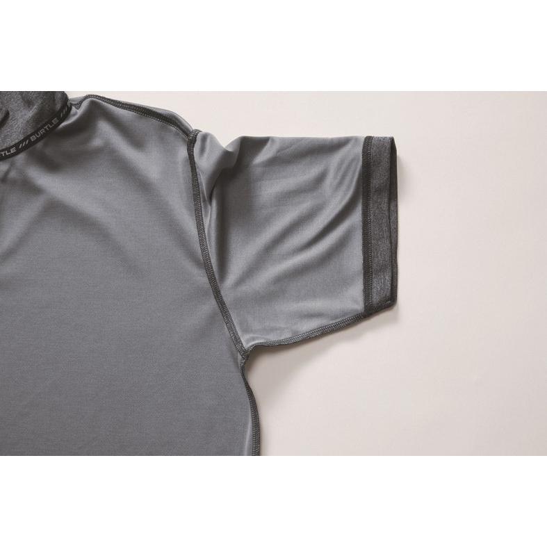 BURTLE 4L 667 半袖ポロシャツ ユニセックス 作業服 バートル オールシーズン 消臭 吸汗速乾 UVカット UPF50+ ストレッチ 通気性 襟付き ニット 作業着 : Snup ...