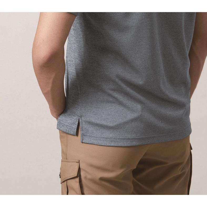 BURTLE 6L 667 半袖ポロシャツ ユニセックス 作業服 バートル オールシーズン 消臭 吸汗速乾 UVカット UPF50+ ストレッチ 通気性 襟付き ニット 作業着 : Snup ...