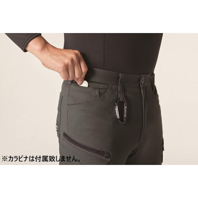 BURTLE（バートル） 4L-5L 672 カーゴパンツ ユニセックス 作業服 オールシーズン ストレッチ 作業着 作業ズボン ワークパンツ ワークウェア : Snup WK スナップ ...