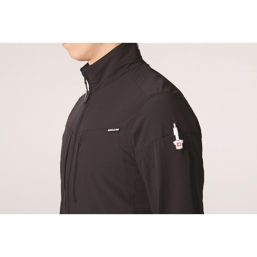 BURTLE S-XL 691 ジャケット ユニセックス 夏用 作業服 CORDURA 吸汗速乾 ストレッチ 接触冷感 UVカット コーデュラ ブルゾン 作業着 ワークウェア バートル ...