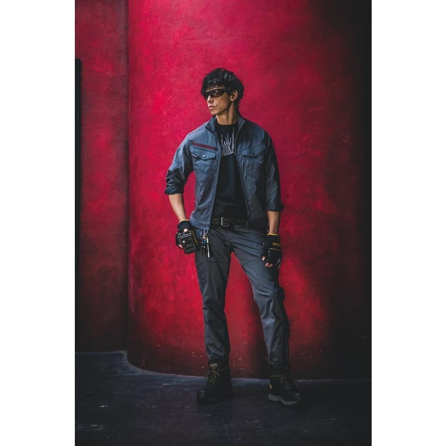 BURTLE SS-LL 7043 ユニセックスパンツ 作業服 夏用 吸汗速乾 形態安定 制電 ストレッチ 作業着 スラックスパンツ 作業ズボン ワークウェア ブルゾン バートル : Snup ...