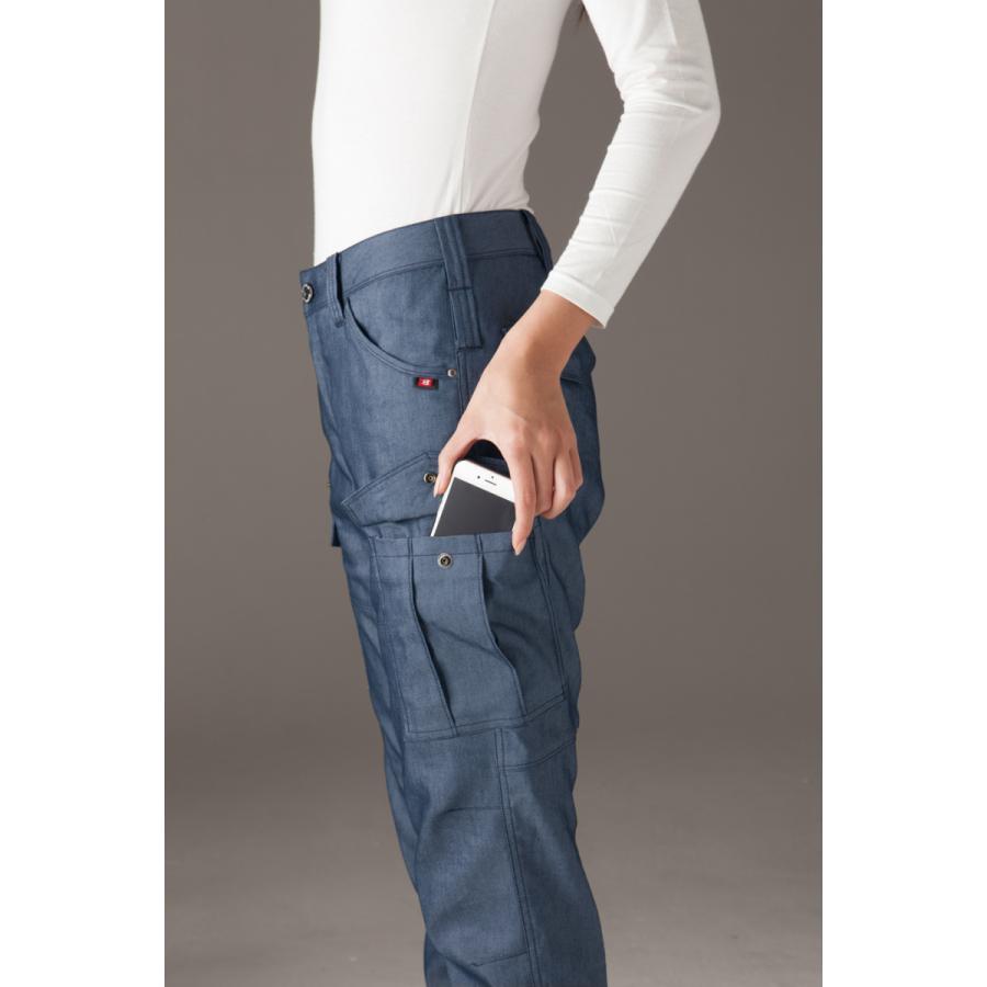 BURTLE S-LL 7049 レディースカーゴパンツ 作業服 夏用 吸汗速乾 形態安定 制電 ストレッチ 作業着 作業ズボン ワークウェア 女性用 レディースサイズ バートル : Snup ...