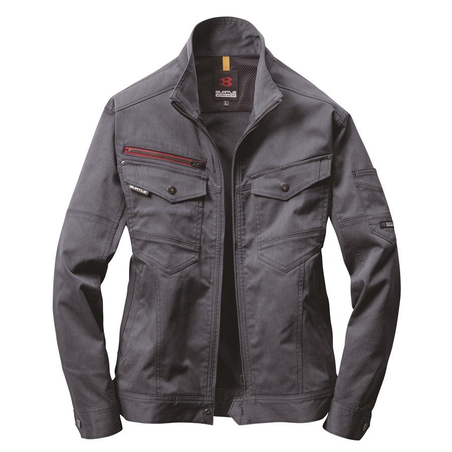 5L 7051 ジャケット ユニセックス BURTLE 作業服 オールシーズン 制電ケア ストレッチ SDGs 作業着 長袖 ブルゾン ワークウェア バートル : burtle-7051-5l ...