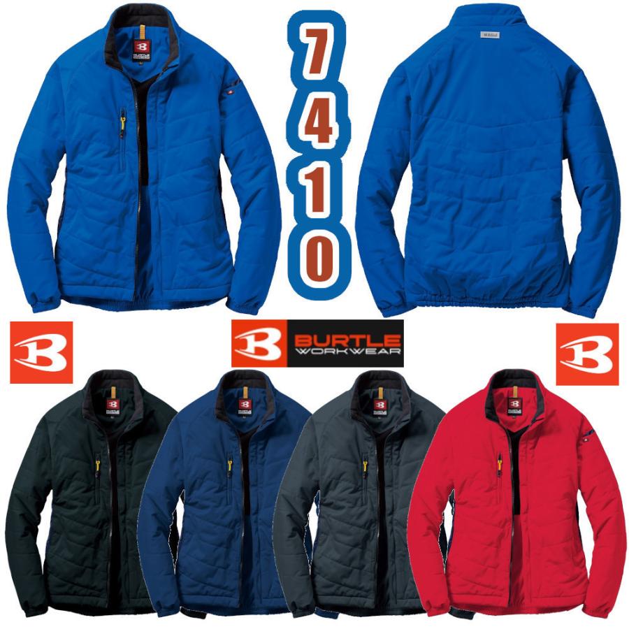 BURTLE 5L 7410 防風ストレッチ軽防寒ブルゾン ユニセックス 防寒 作業服 バートル ストレッチ 軽量性 保温性 防風性 撥水性 作業着 アウター ジャンパー : Snup WK ...