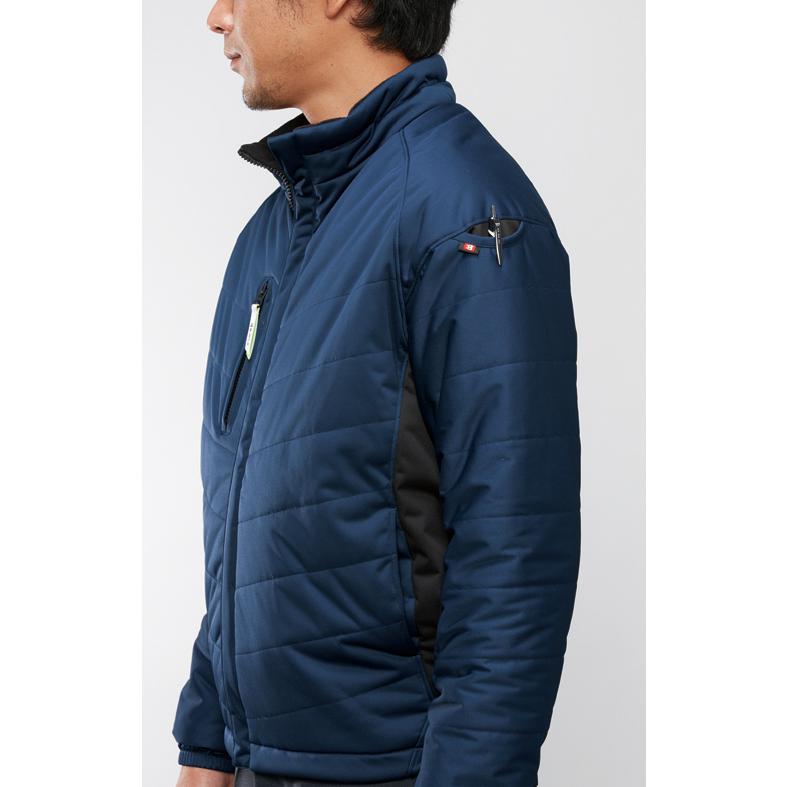 BURTLE 5L 7410 防風ストレッチ軽防寒ブルゾン ユニセックス 防寒 作業服 バートル ストレッチ 軽量性 保温性 防風性 撥水性 作業着 アウター ジャンパー : Snup WK ...