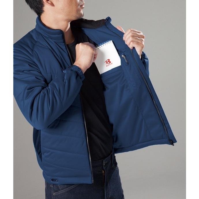 BURTLE SS-LL 7410 防風ストレッチ軽防寒ブルゾン ユニセックス 防寒 作業服 バートル ストレッチ 軽量性 保温性 防風性 撥水性 作業着 アウター ジャンパー : Snup ...