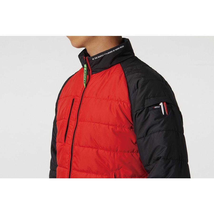 S-LL 7420 軽防寒ジャケット BURTLE 作業服 撥水性 防風性 発熱 帯電防止 ユニセックス バートル ブルゾン ジャンパー アウター ワークウェア : burtle-7420 ...