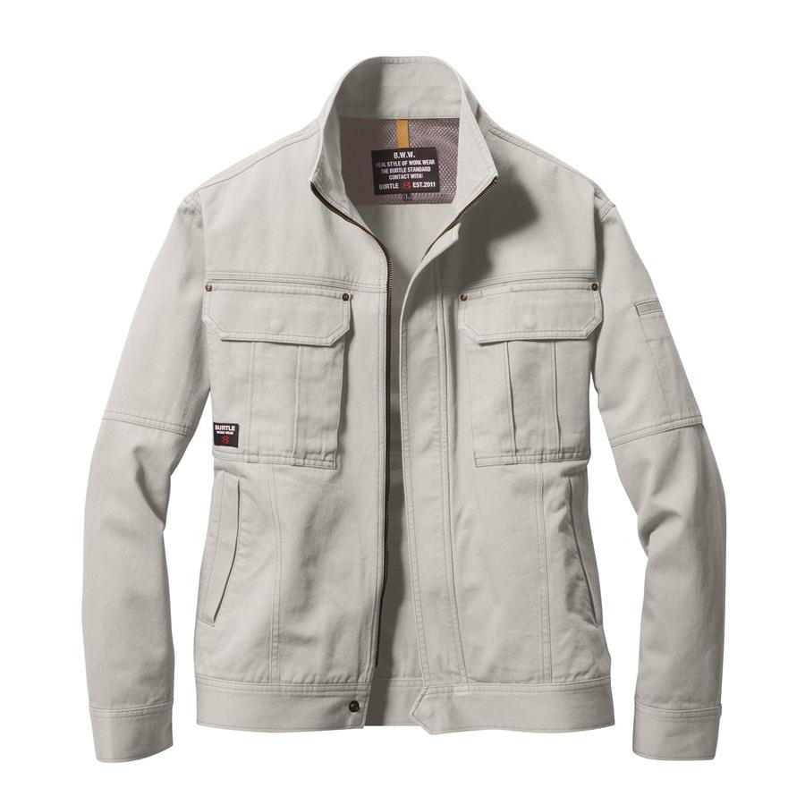 BURTLE 4L 8031 ジャケット 作業服 綿100％ オールシーズン 吸汗性 防縮性 溶接作業 作業着 長袖 ブルゾン ワークウェア バートル : Snup WK スナップワーカー ...