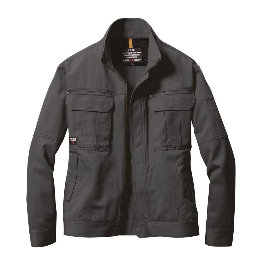 BURTLE 4L 8031 ジャケット 作業服 綿100％ オールシーズン 吸汗性 防縮性 溶接作業 作業着 長袖 ブルゾン ワークウェア バートル : Snup WK スナップワーカー ...