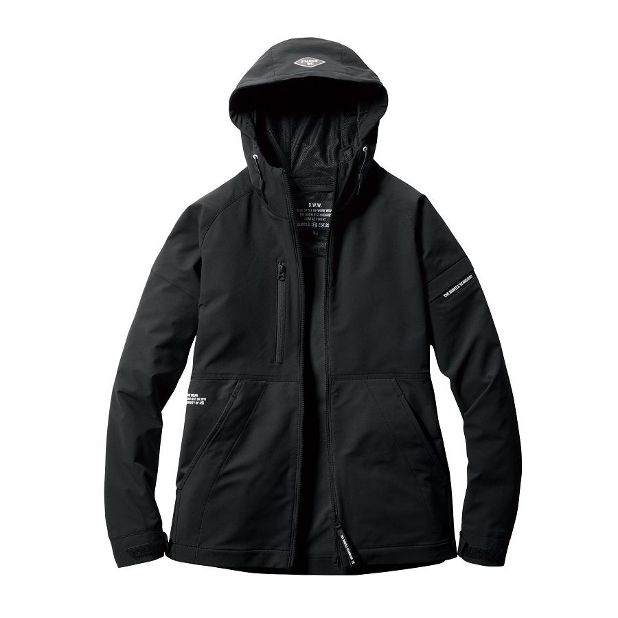 BURTLE S-XL 9505 フーディジャケット 作業服 バートル ユニセックス オールシーズン 撥水性 軽量 帯電防止性 ストレッチ 作業着 長袖 ワークウェア ブルゾン : Snup ...