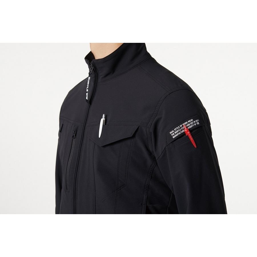 BURTLE 3XL 9511 ジャケット 作業服 ユニセックス 夏用 吸水速乾 軽量 帯電防止性 ストレッチ 作業着 長袖 ワークウェア パーカーブルゾン バートル : Snup WK ...