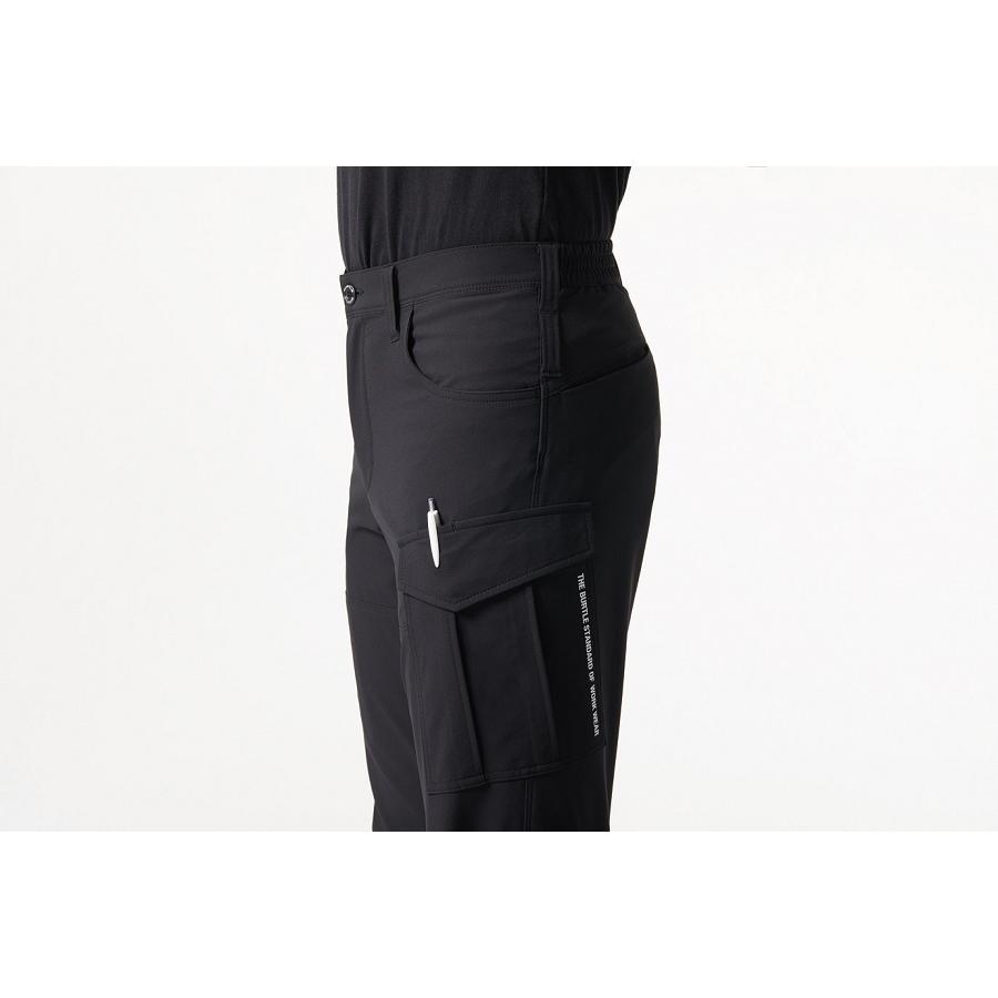 BURTLE（バートル） 3L 9512 カーゴパンツ 作業服 ユニセックス 夏用 吸水速乾 軽量 帯電防止性 ストレッチ 作業着 ワークウェア 作業ズボン : Snup WK スナップ ...