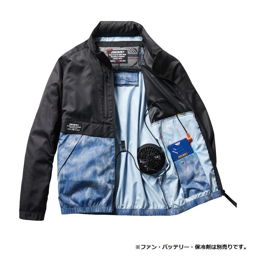 S-XL AC1171 エアークラフトブルゾン 2022モデル 最新 空調服 作業服 BURTLE バートル 撥水加工 UVカット 空調ウェア ユニセックス 熱中症対策 予防 AIRCRAFT ...