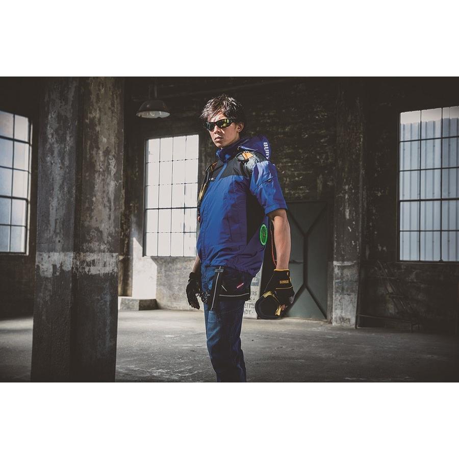 S-XL AC1196 ACフーディ半袖ジャケット 2023年モデル AIRCRAFT BURTLE 空調服 作業服 バートル エアークラフト空調ウェア ユニセックス 熱中症対策予防 ...