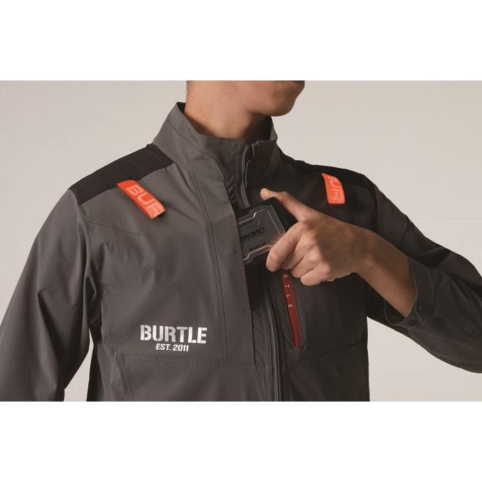 BURTLE 3XL AC2001 ACブルゾン サイドFAN ユニセックス エアークラフト 空調服 空調ウェア 接触冷感 UVカット 熱中症対策予防 AIRCRAFTバートル 作業服 作業着 ...