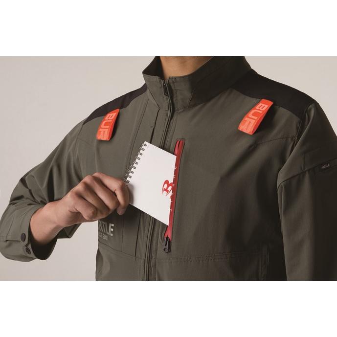 BURTLE 3XL AC2001 ACブルゾン サイドFAN ユニセックス エアークラフト 空調服 空調ウェア 接触冷感 UVカット 熱中症対策予防 AIRCRAFTバートル 作業服 作業着 ...