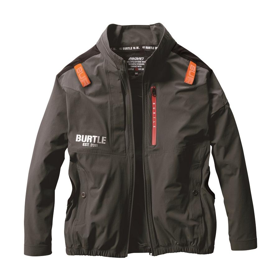 BURTLE XXL AC2001 ACブルゾン サイドFAN ユニセックス エアークラフト 空調服 空調ウェア 接触冷感 UVカット 熱中症対策予防 AIRCRAFTバートル 作業服 作業着 ...