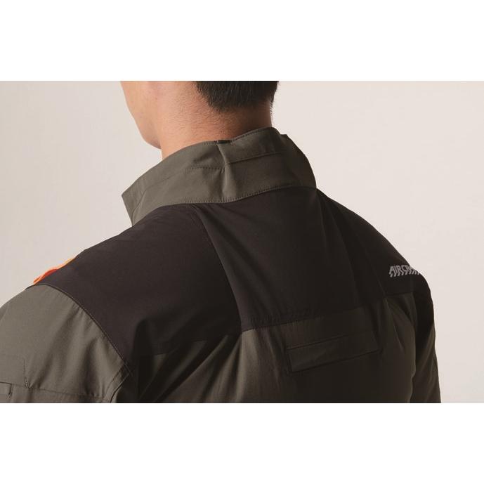 BURTLE S-XL AC2001 ACブルゾン サイドFAN ユニセックス エアークラフト 空調服空調ウェア 接触冷感 UVカット 熱中症対策予防 AIRCRAFTバートル 作業服作業着 ...