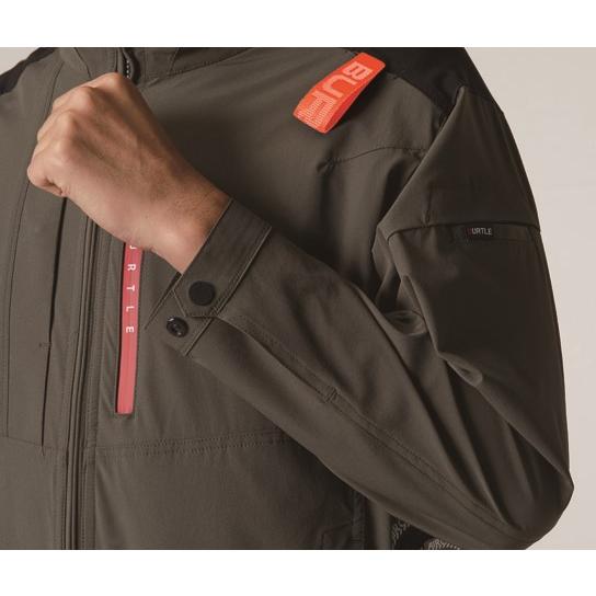 BURTLE S-XL AC2001 ACブルゾン サイドFAN ユニセックス エアークラフト 空調服空調ウェア 接触冷感 UVカット 熱中症対策予防 AIRCRAFTバートル 作業服作業着 ...