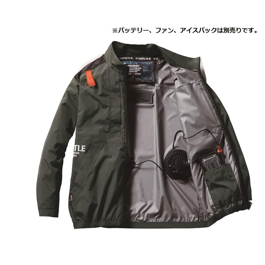 BURTLE 3XL AC2011 ACブルゾン 2023年モデル ユニセックス エアークラフト 空調服 作業服 撥水加工 軽量 空調ウェア 熱中症対策 予防 AIRCRAFT バートル 作業 ...